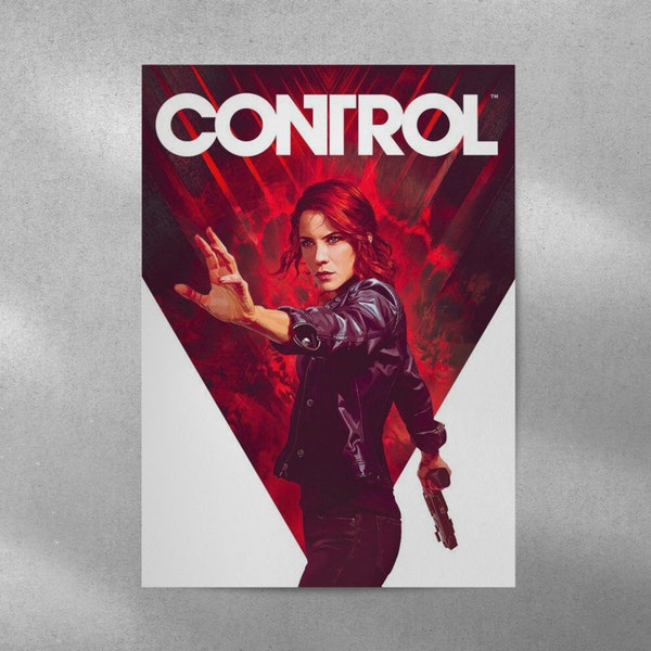 Control Game Poster - Etsy