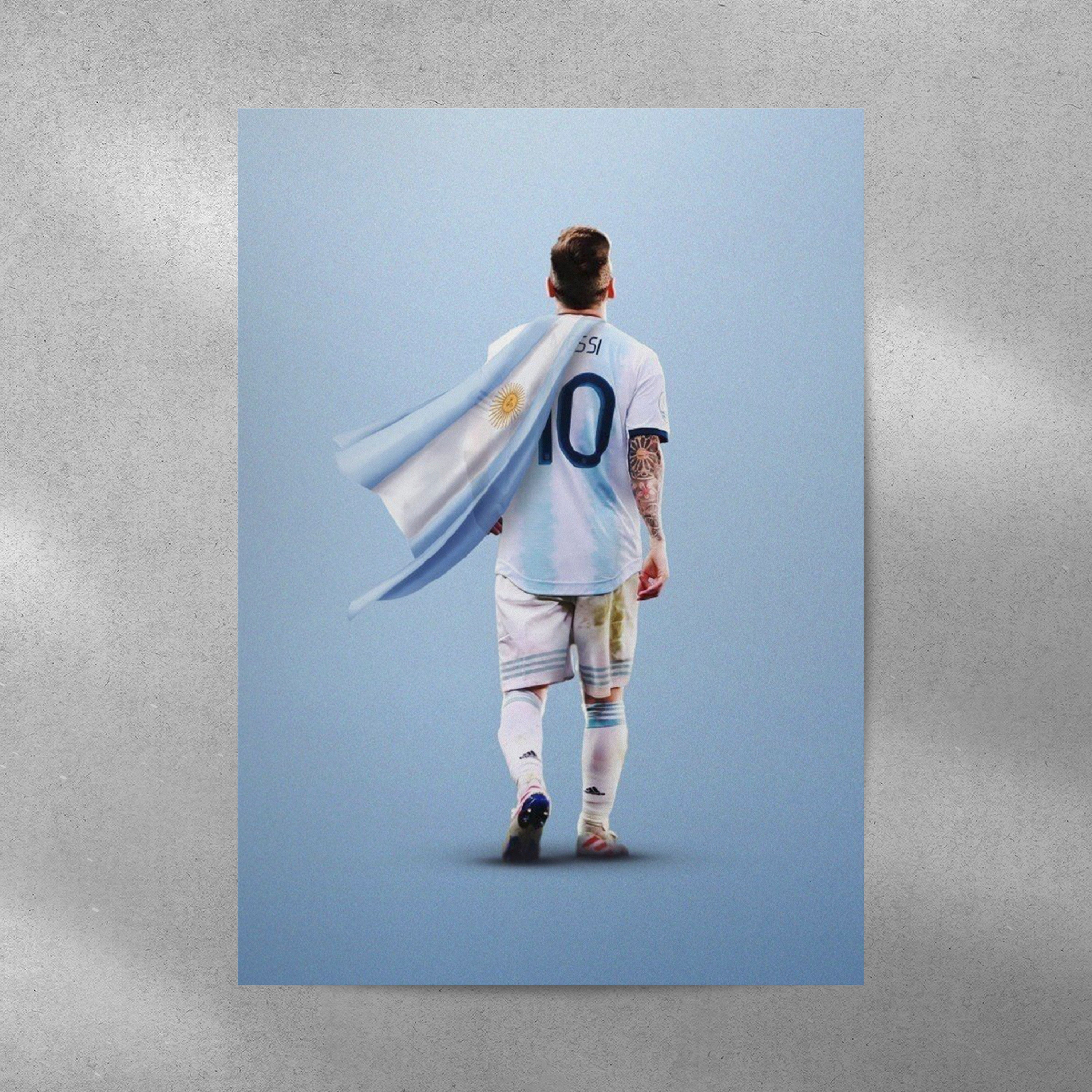 Lionel Messi Poster, Football Poster