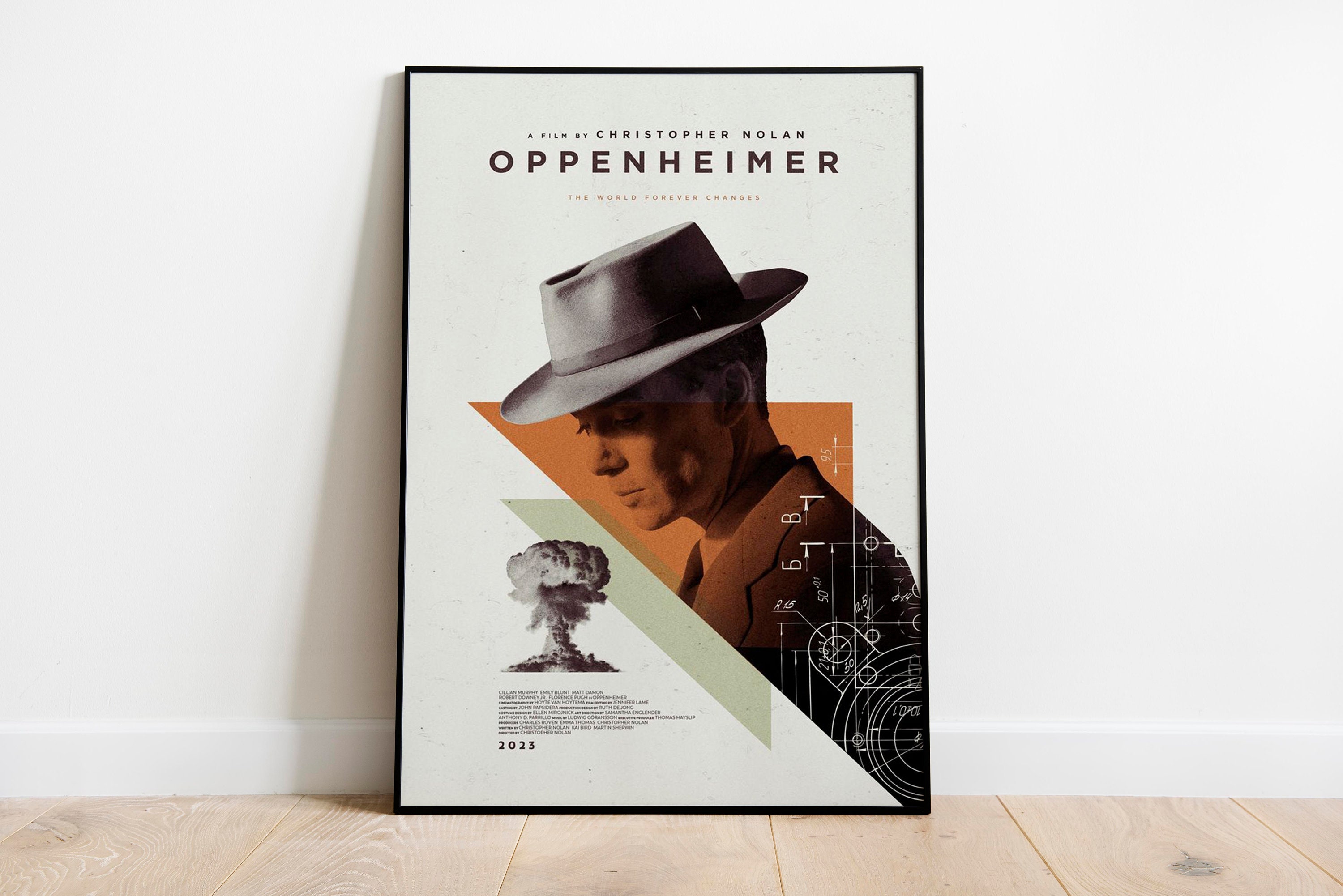 Oppenheimer Poster Oppenheimer Wall Art Wall Decor 12x18 - Etsy