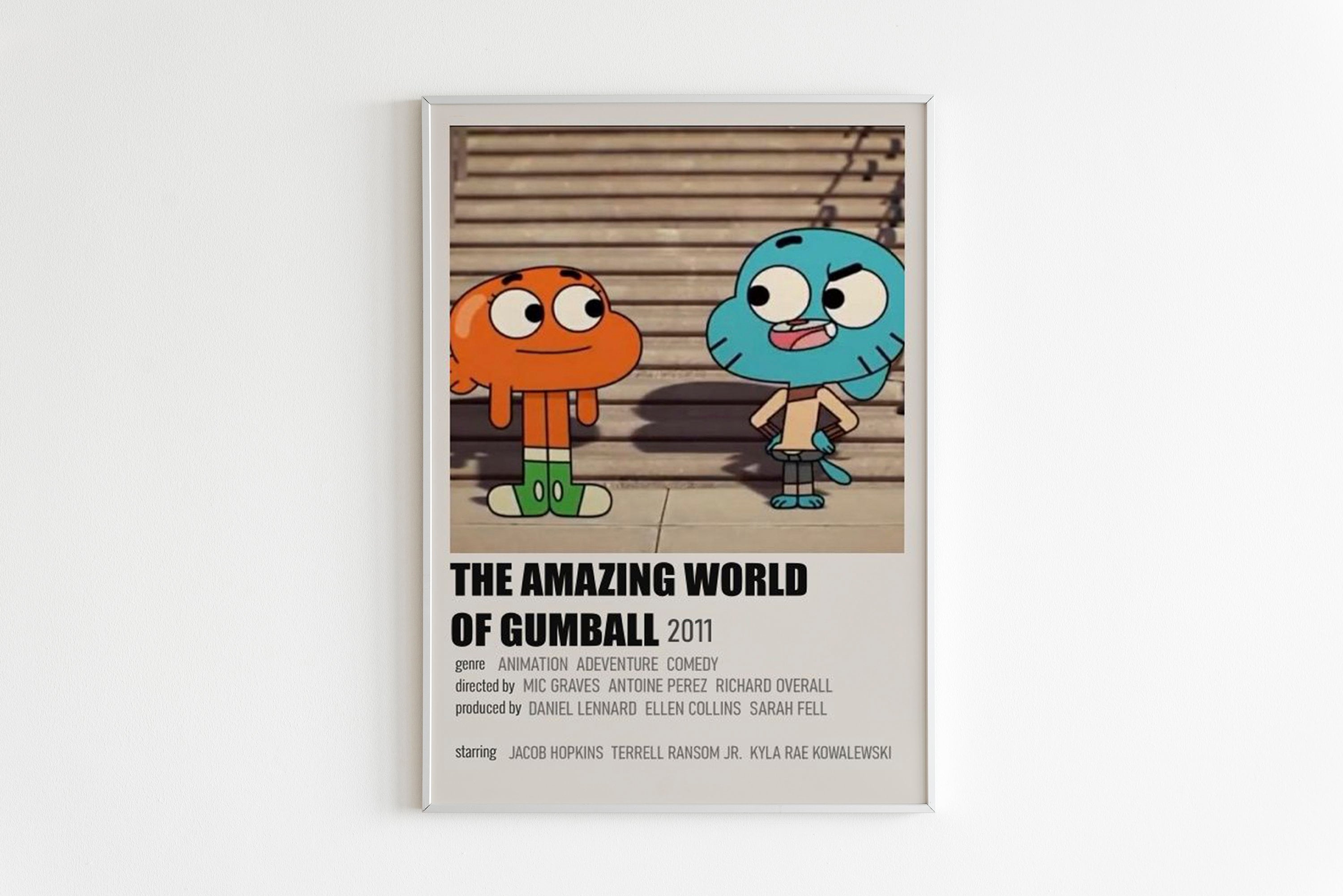 Gumball Poster Gumball Series Poster Man Cave Neon - Etsy