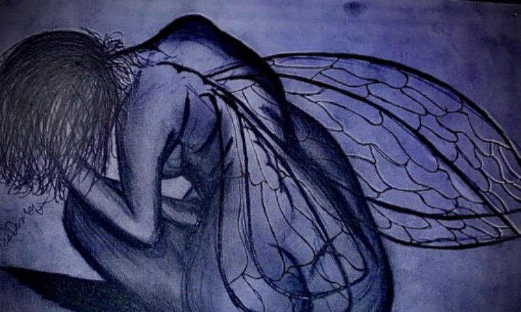 Easy Drawings Of Sad Fairies