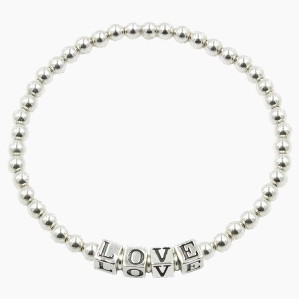 Word Bracelet - Etsy