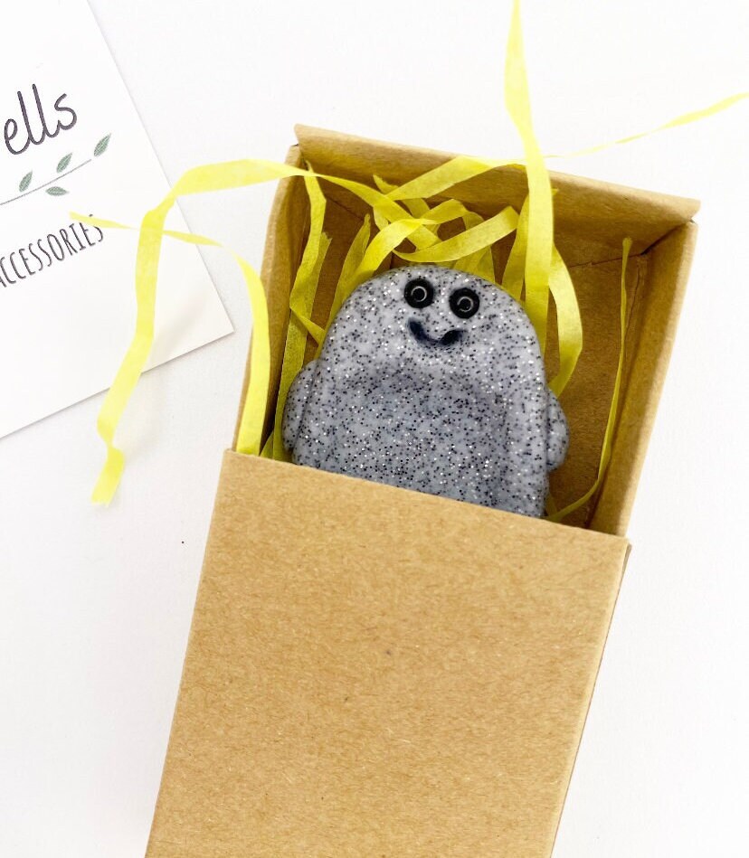 Little Worry Stone, Positivity Pebble, Pet Rock, Pocket Fidget, Palm ...