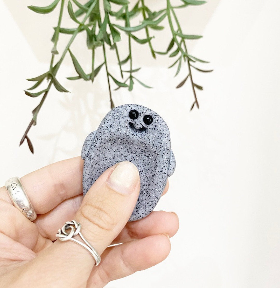 Little Worry Stone, Positivity Pebble, Pet Rock, Pocket Fidget, Palm ...