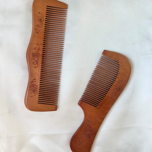 Wood Comb - Etsy