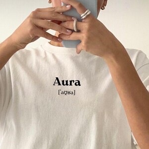 Aura Word Definition T-shirt // Funny Best Friend Gift Tshirt ...