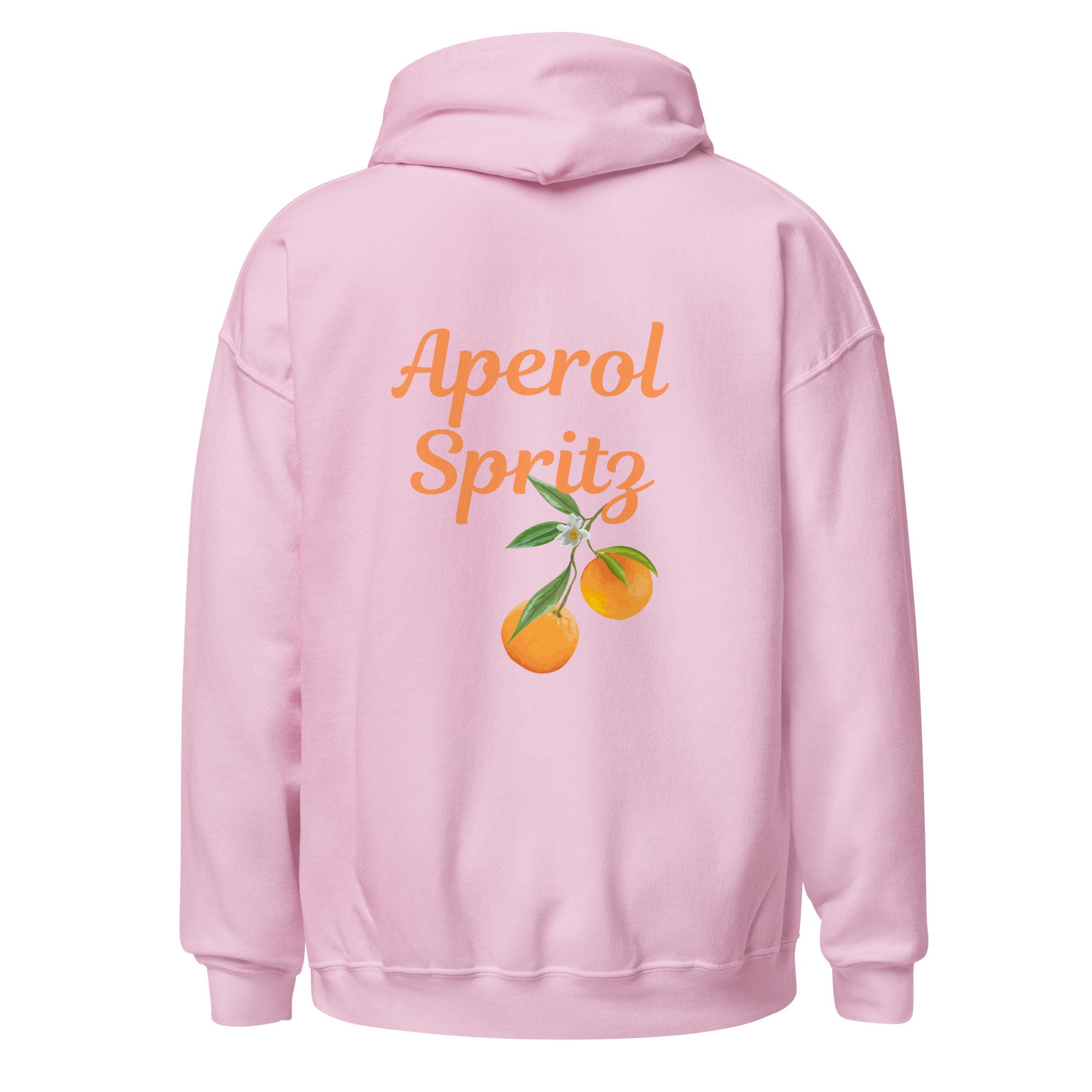 Aperol Spritz Vintage Backprint Hoodie // Funny Alcohol Best Friend ...