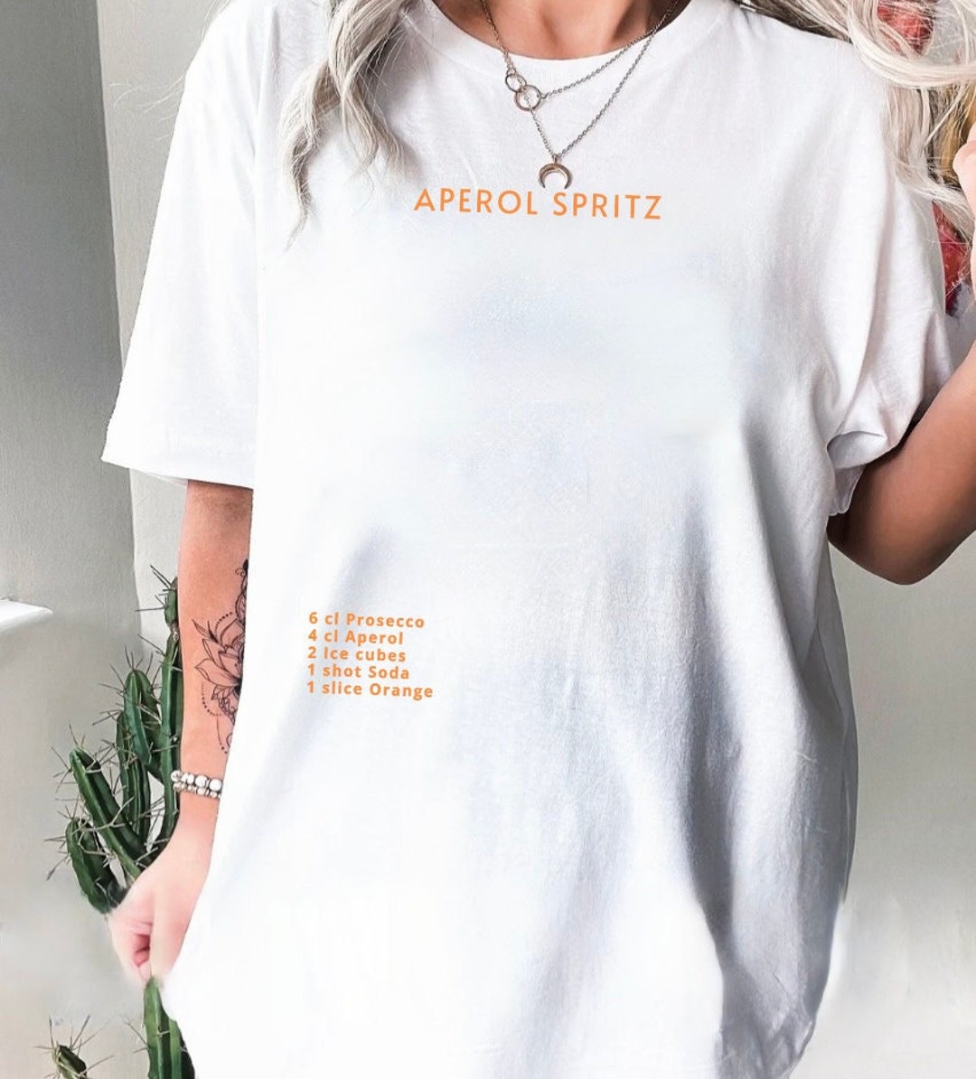 Aperol Spritz Ingredients T-shirt // Funny Alcohol Quote Best Friend ...