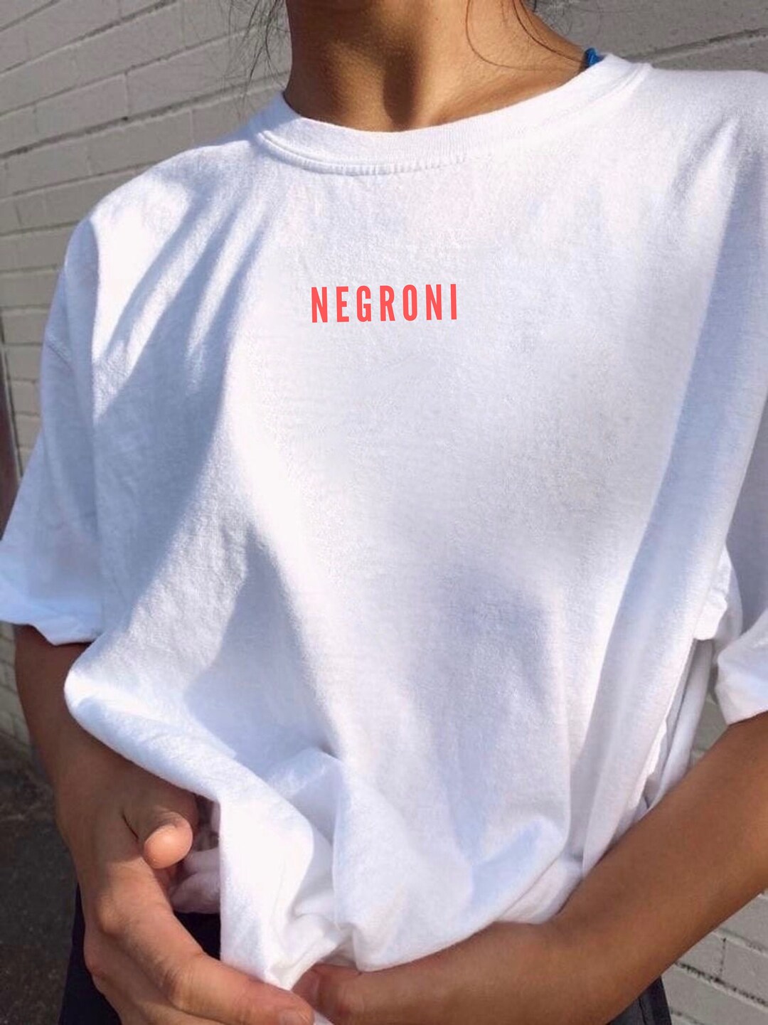 Negroni T-shirt / Best Friend Gift Tshirt / Funny Alcohol Cocktail ...