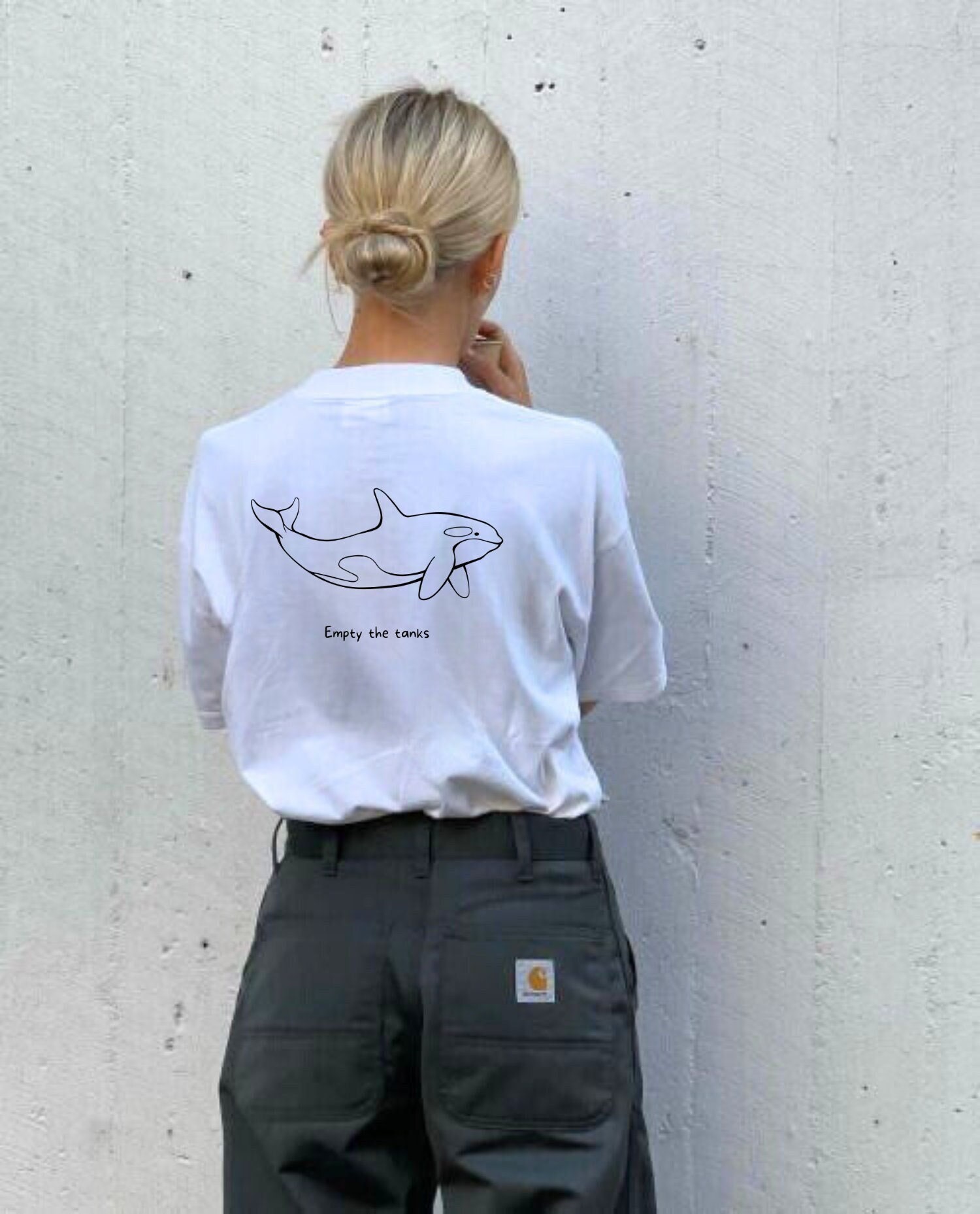 Empty the Tanks T-shirt / Orca Animal Welfare Shirt / Orcas Rescue ...