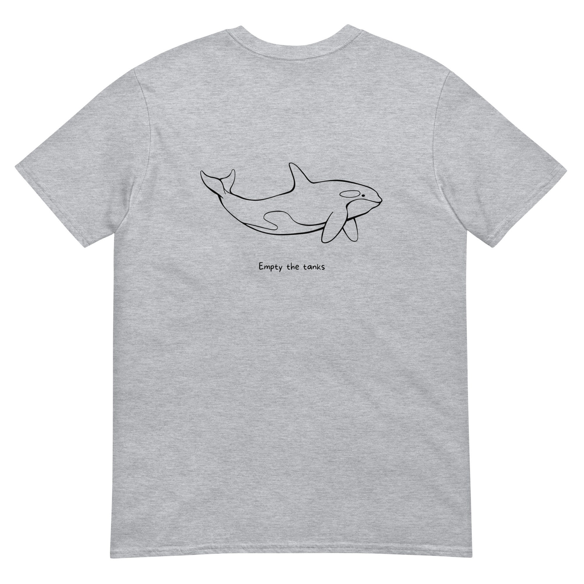 Empty the Tanks T-shirt / Orca Animal Welfare Shirt / Orcas Rescue ...
