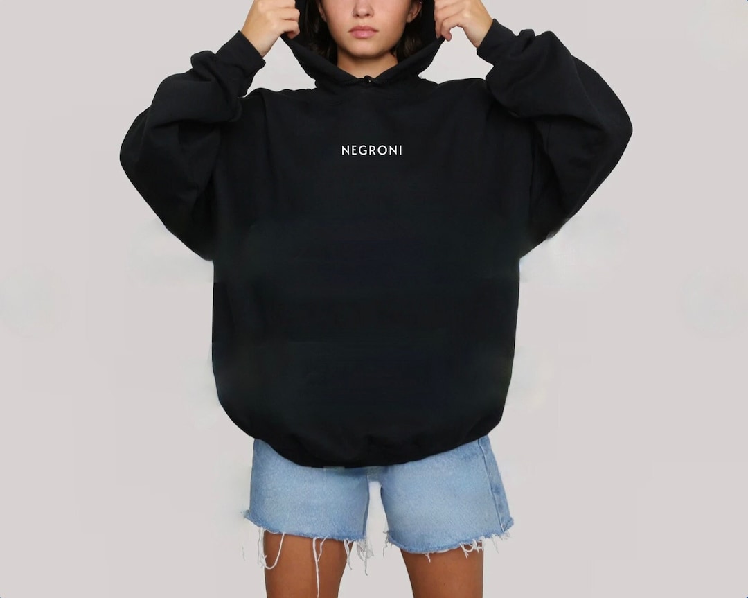 Negroni Vintage Hoodie // Funny Alcohol Quote Best Friend Gift Pullover ...