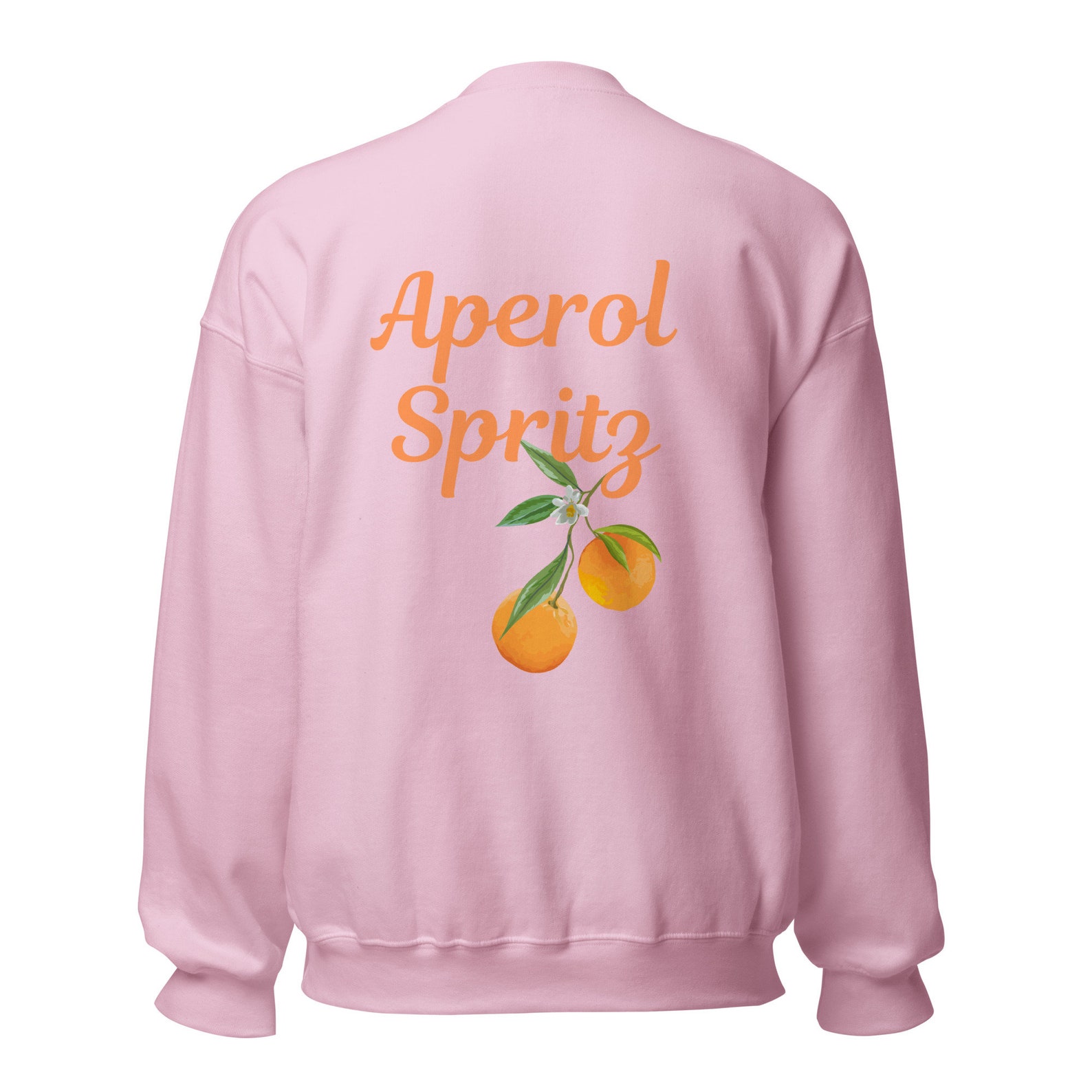 Aperol Spritz Vintage Backprint Crewneck // Funny Alcohol Best Friend ...