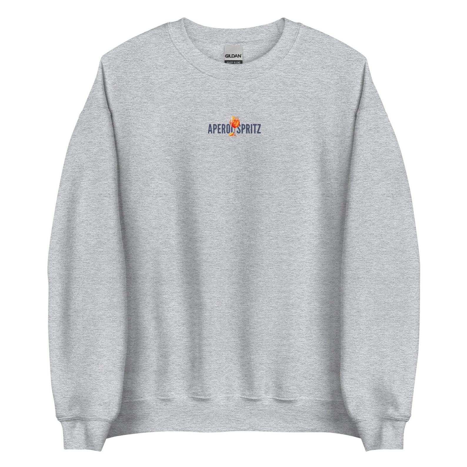 Aperol Spritz Art Crewneck / Funny Alcohol Best Friend Gift Pullover ...