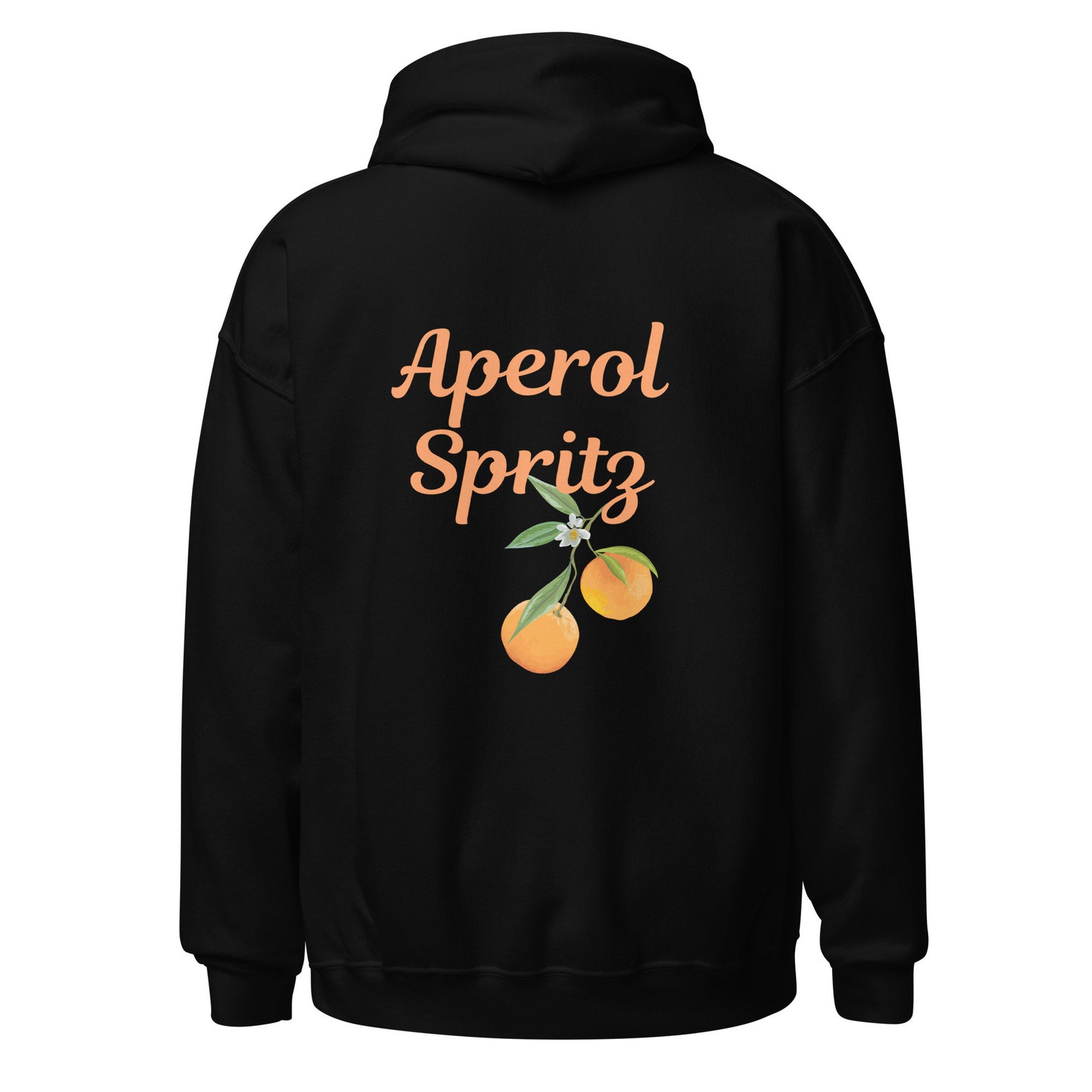 Aperol Spritz Vintage Backprint Hoodie // Funny Alcohol Best Friend ...