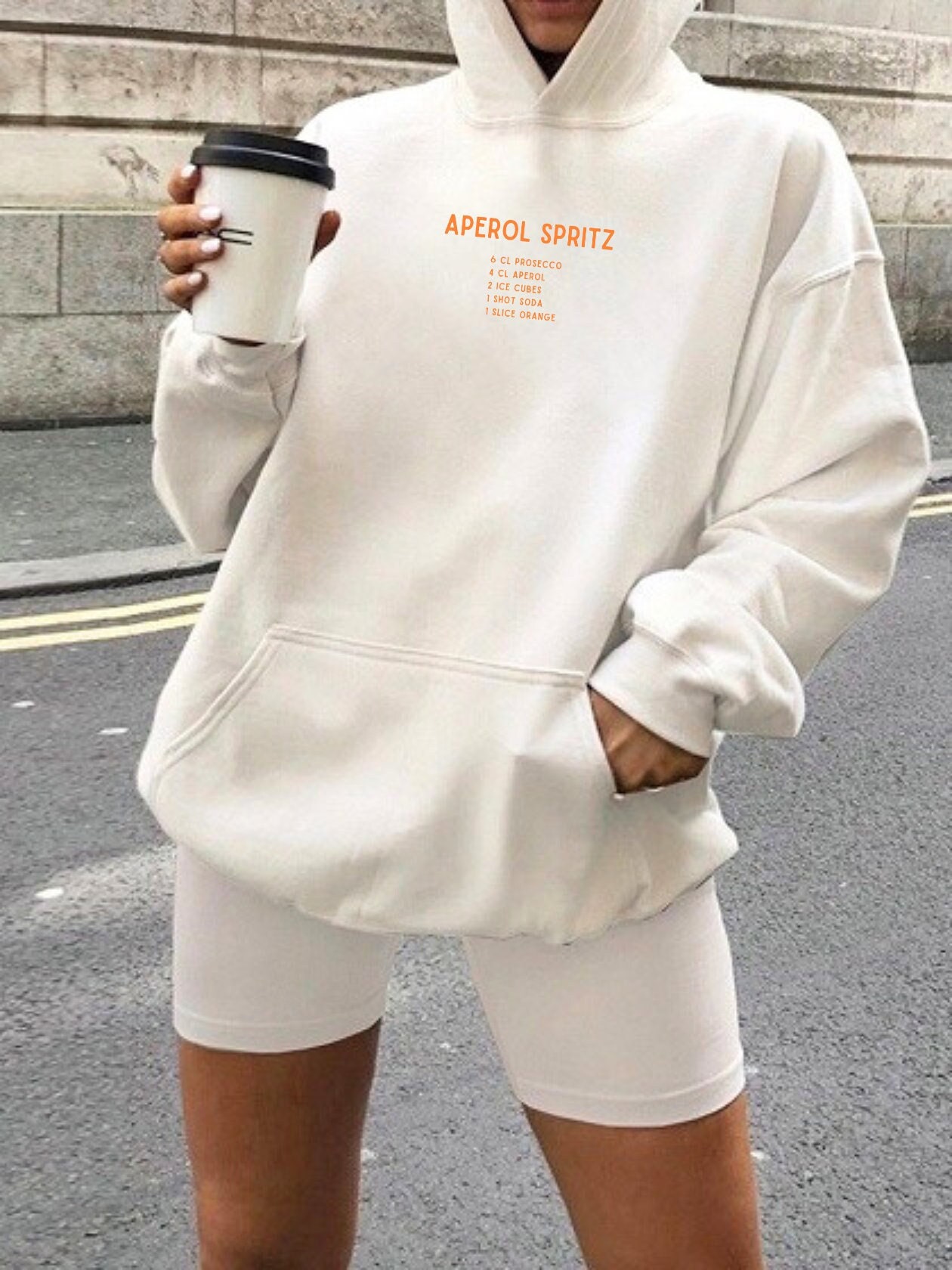 Aperol Spritz Cocktail Ingredients Hoodie // Funny Alcohol Best Friend ...