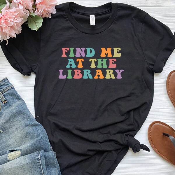 Library Shirt - Etsy
