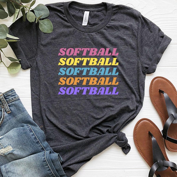 Softball T Shirt - Etsy