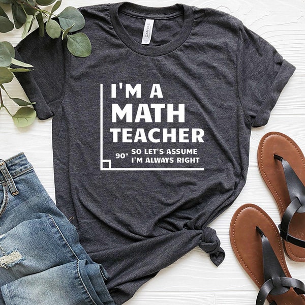 Funny Math Shirts - Etsy