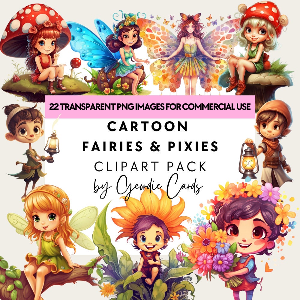 Fairies And Pixies Clipart