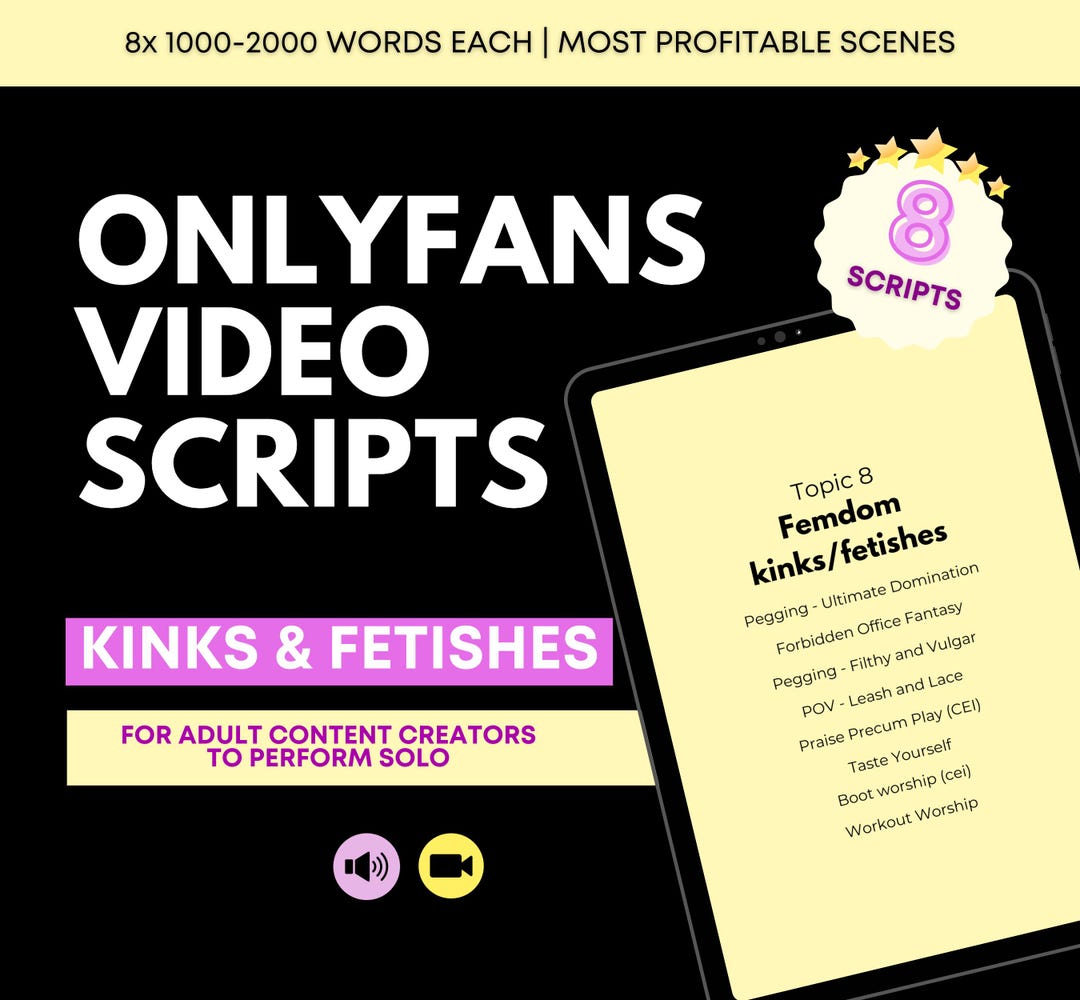 Onlyfans Femdom/findom Scripts Onlyfans Ppv Content Ideas Voice Video ...