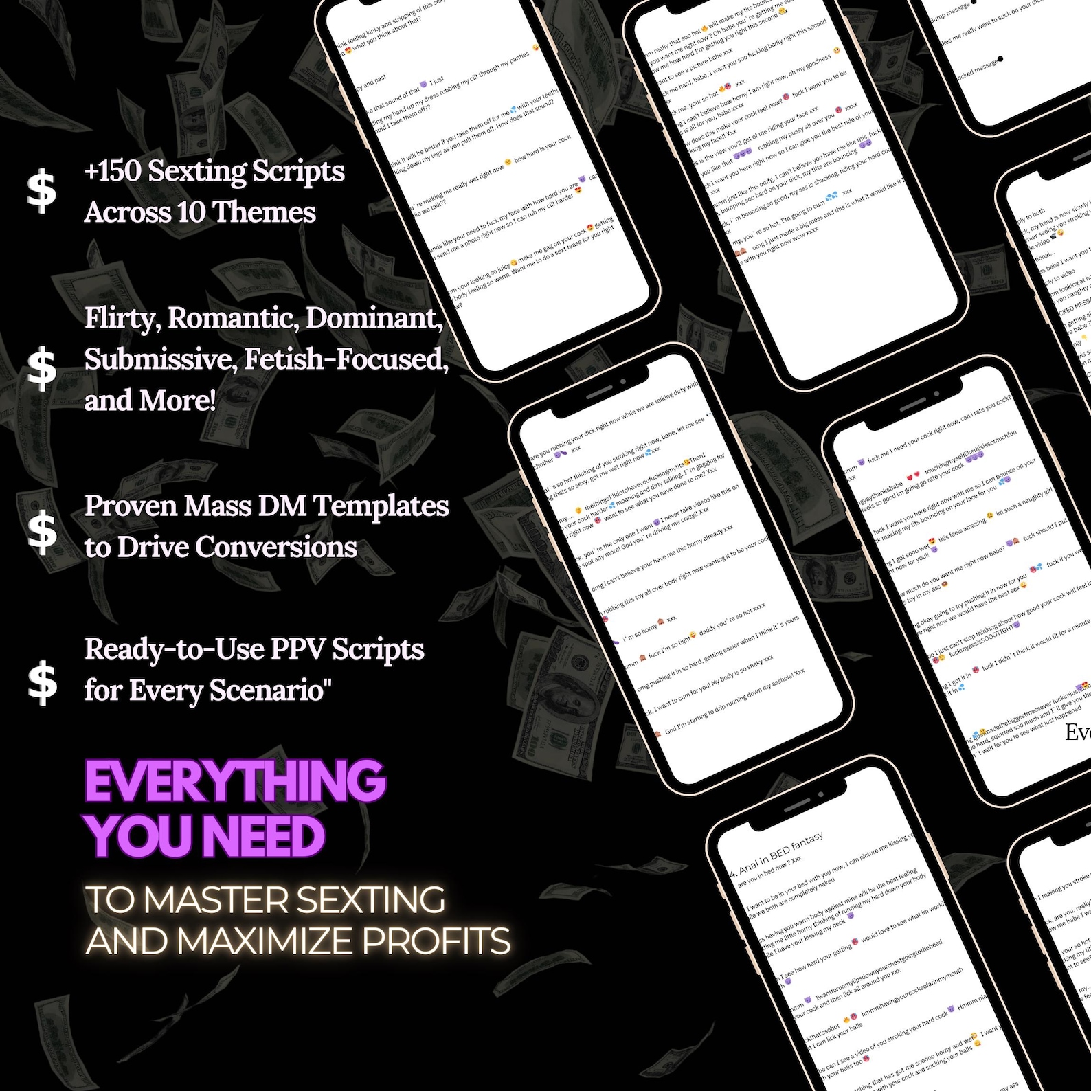 Sexting Drips for Onlyfans Onlyfans Content Planner 30-day Scripts ...