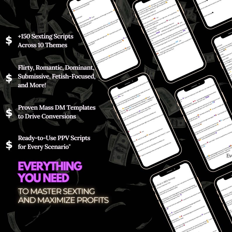 Sexting Drips for Onlyfans Onlyfans Content Planner 30-day Scripts ...