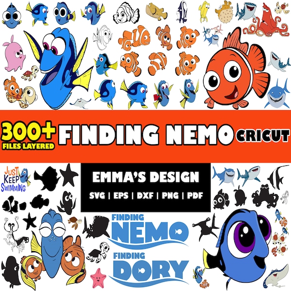 Nemo Svg - Etsy