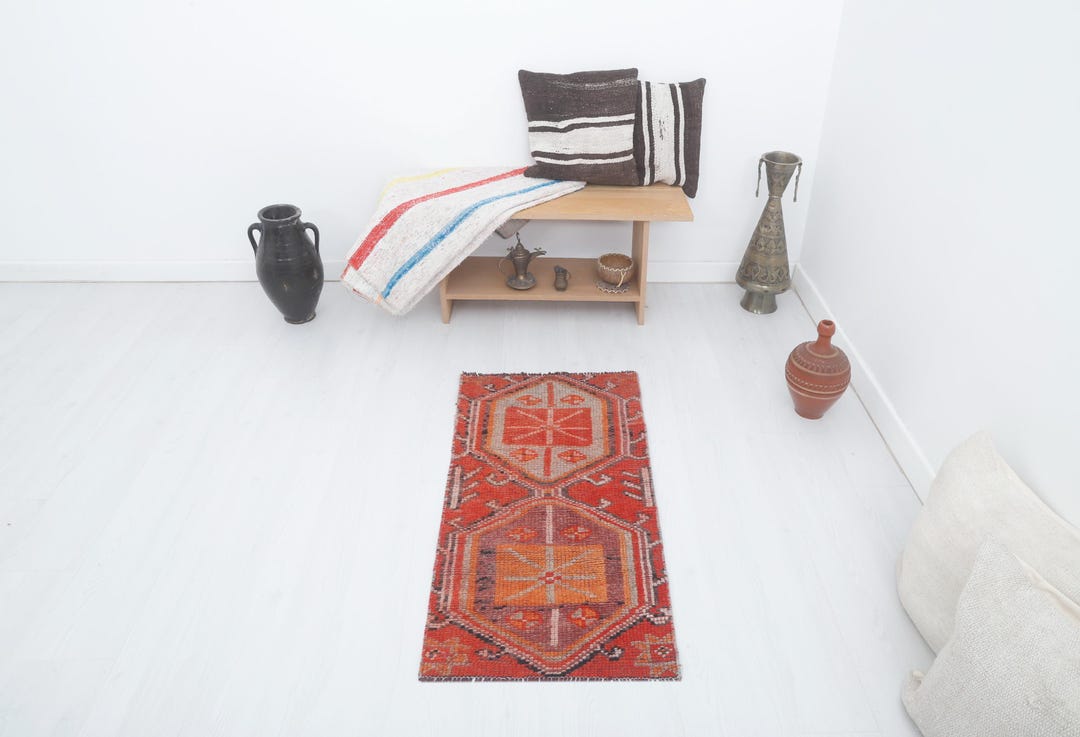 Turkey Vintage Rug, Faded Rug, 2x4 Boho Rug, 2x4 Rug, Antique Rug ...