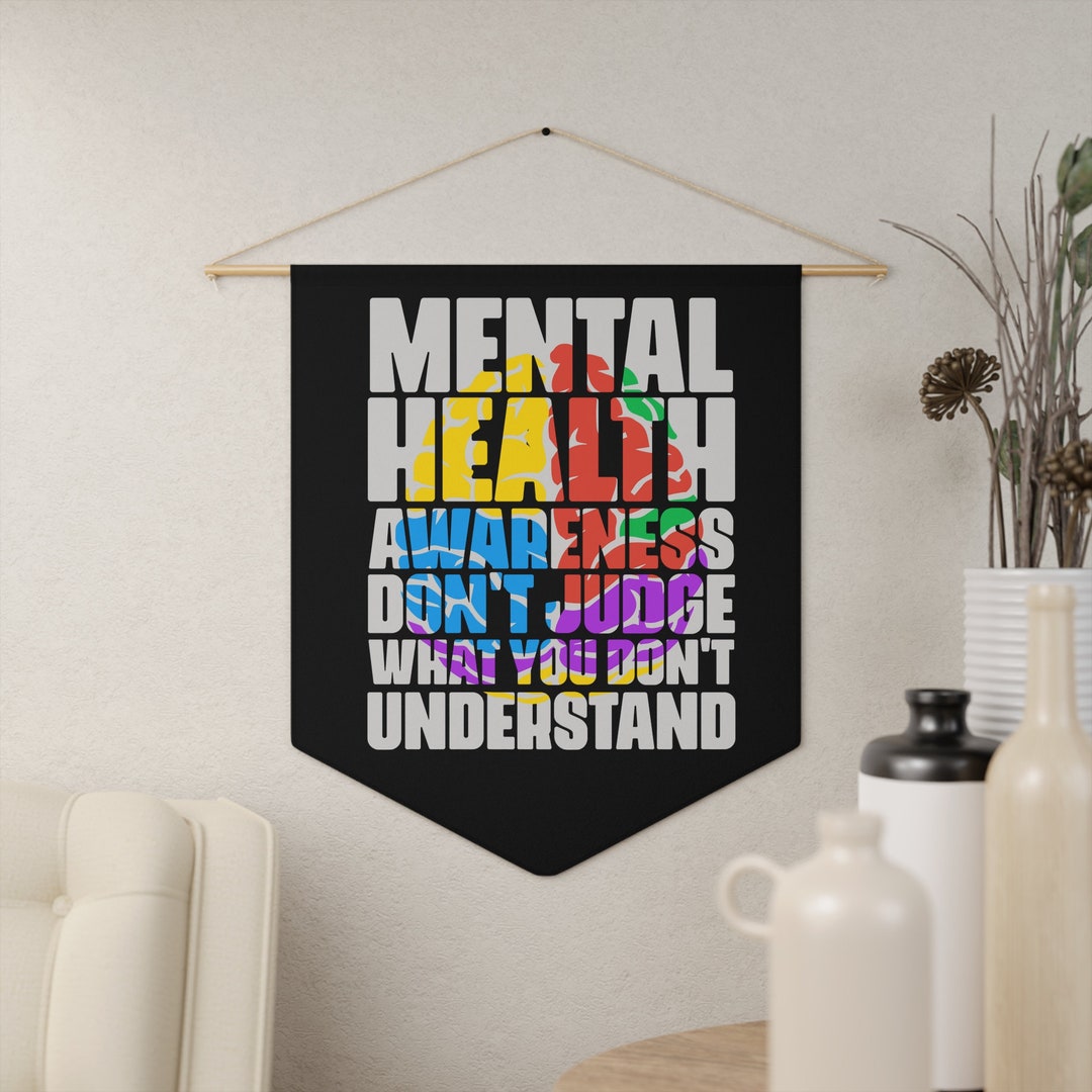 Mental Health Awareness Pennant, Suicide Prevention, Suicide Awareness ...