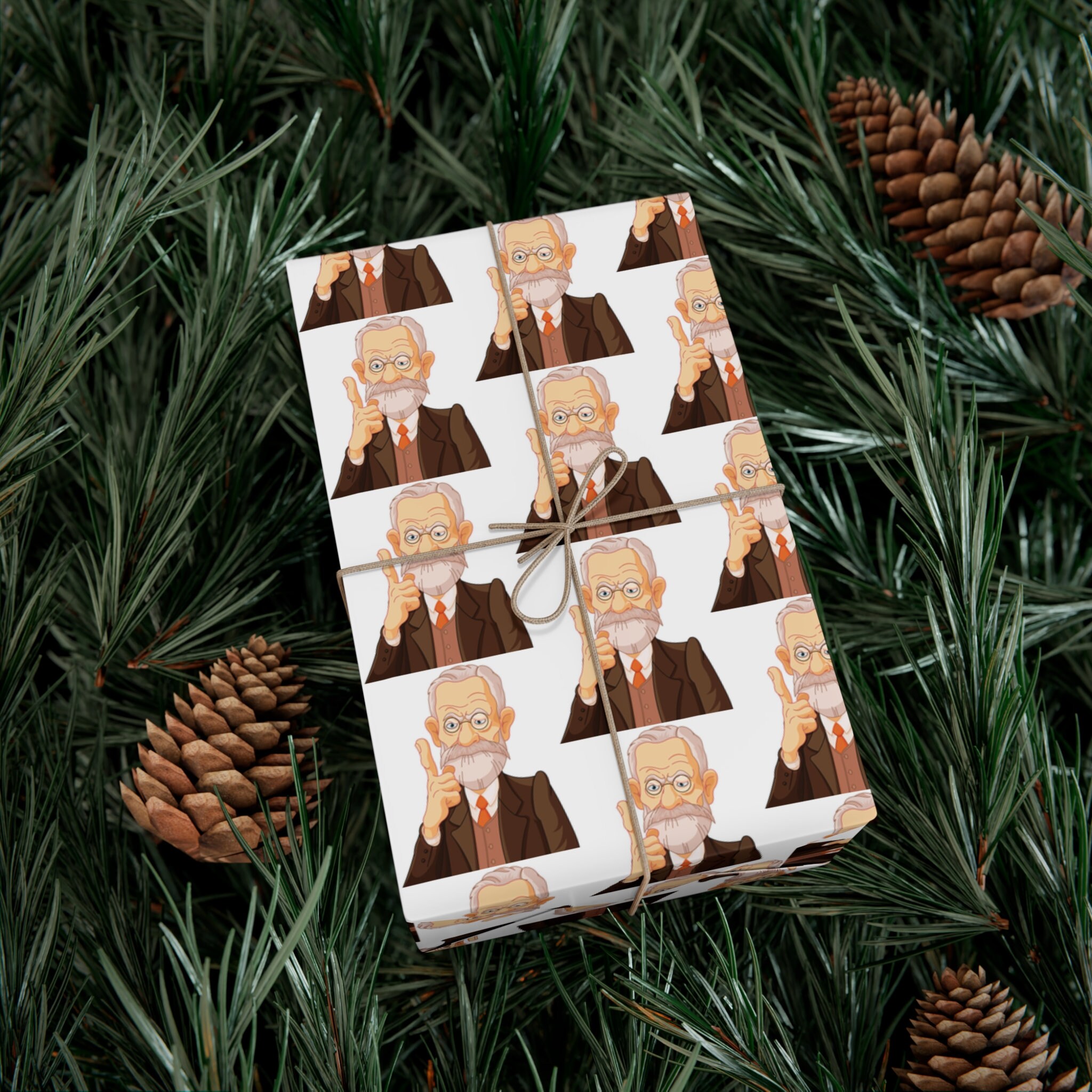 Freud Gift Wrap Sigmund Freud Funny Gift Wrap Freud Gift - Etsy