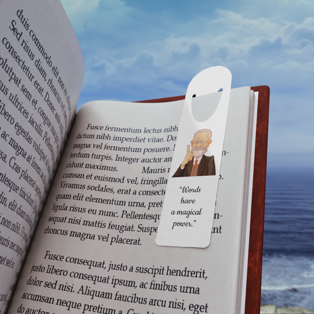 Freud Bookmark, Freud Quote, Book Lovers Gift, Psychiatrist Gift ...