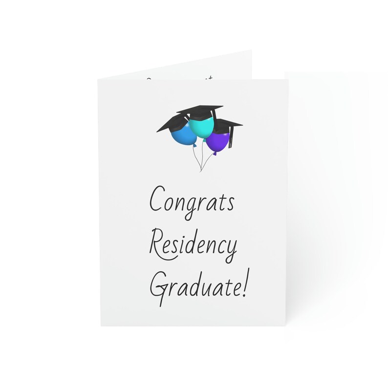 Residency Graduation Card Grad Card MD Resident DO - Etsy