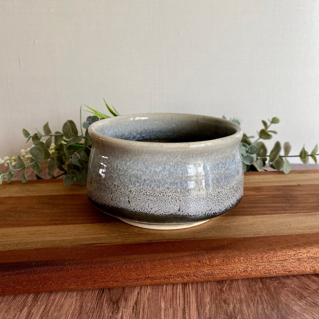 Chowder Bowl | Handmade Stoneware Pottery Chowder Bowl in Gray and ...
