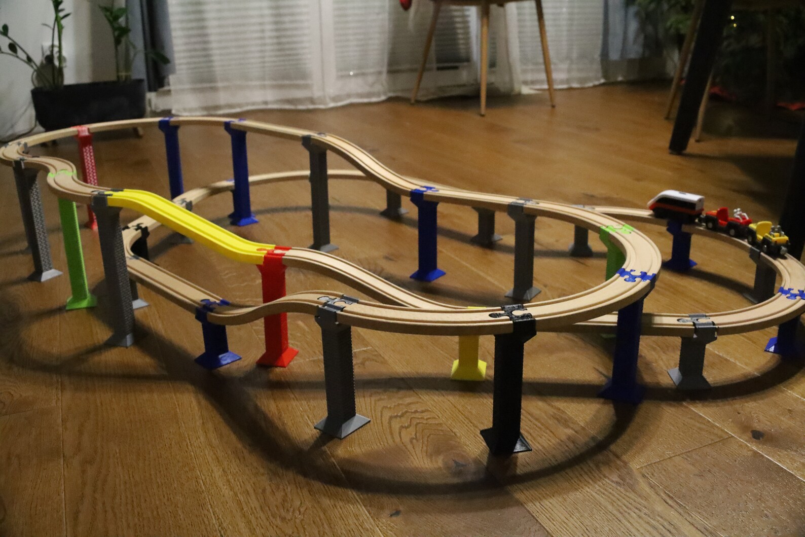 Connector for Wooden Tracks and Trains, Bridges, Compatible With Brio ...