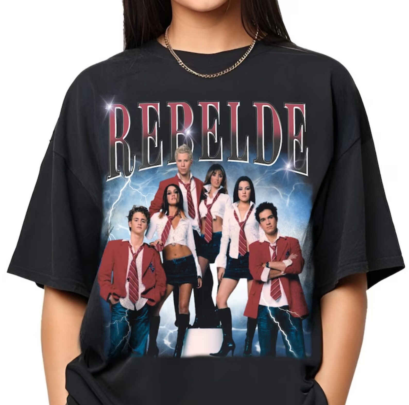 Limited Rebelde Shirt, Vintage 90s Graphic Tee, Rebelde Tshirt Gift for ...
