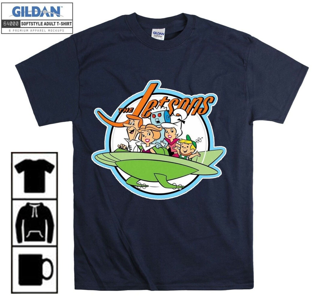 The Jetsons Animation Cool Navy T Shirt Hoodie - Etsy