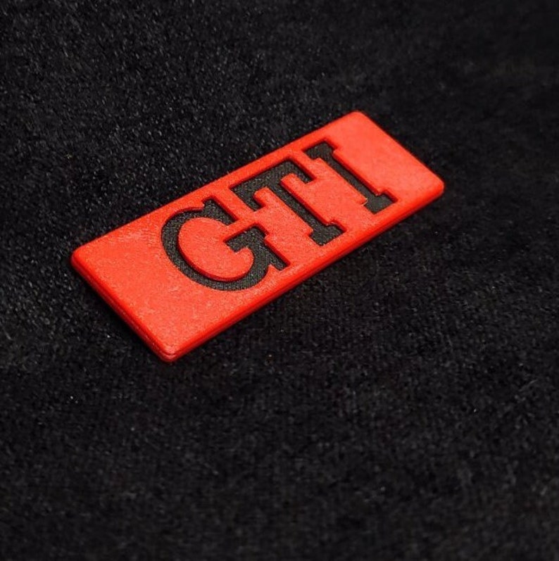VW Golf MK2 GTI Style Side Molding Badges 2 Pcs. - Etsy