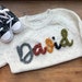Custom Name Boy Confetti Sweater, Personalized Name Sweater, Hand ...