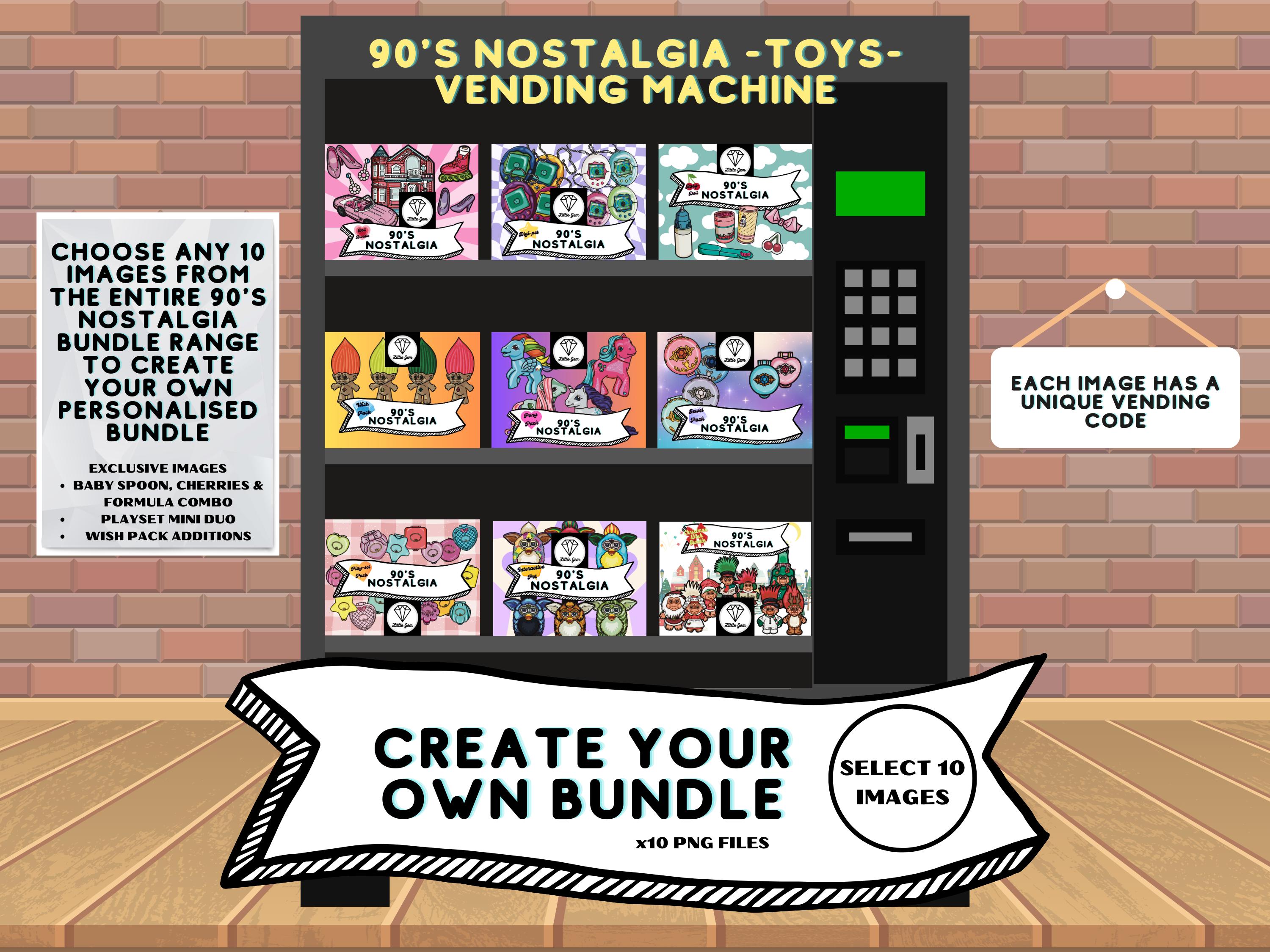 90's Toys Clipart PNG - Mix and Match From All Nostalgia Bundles ...