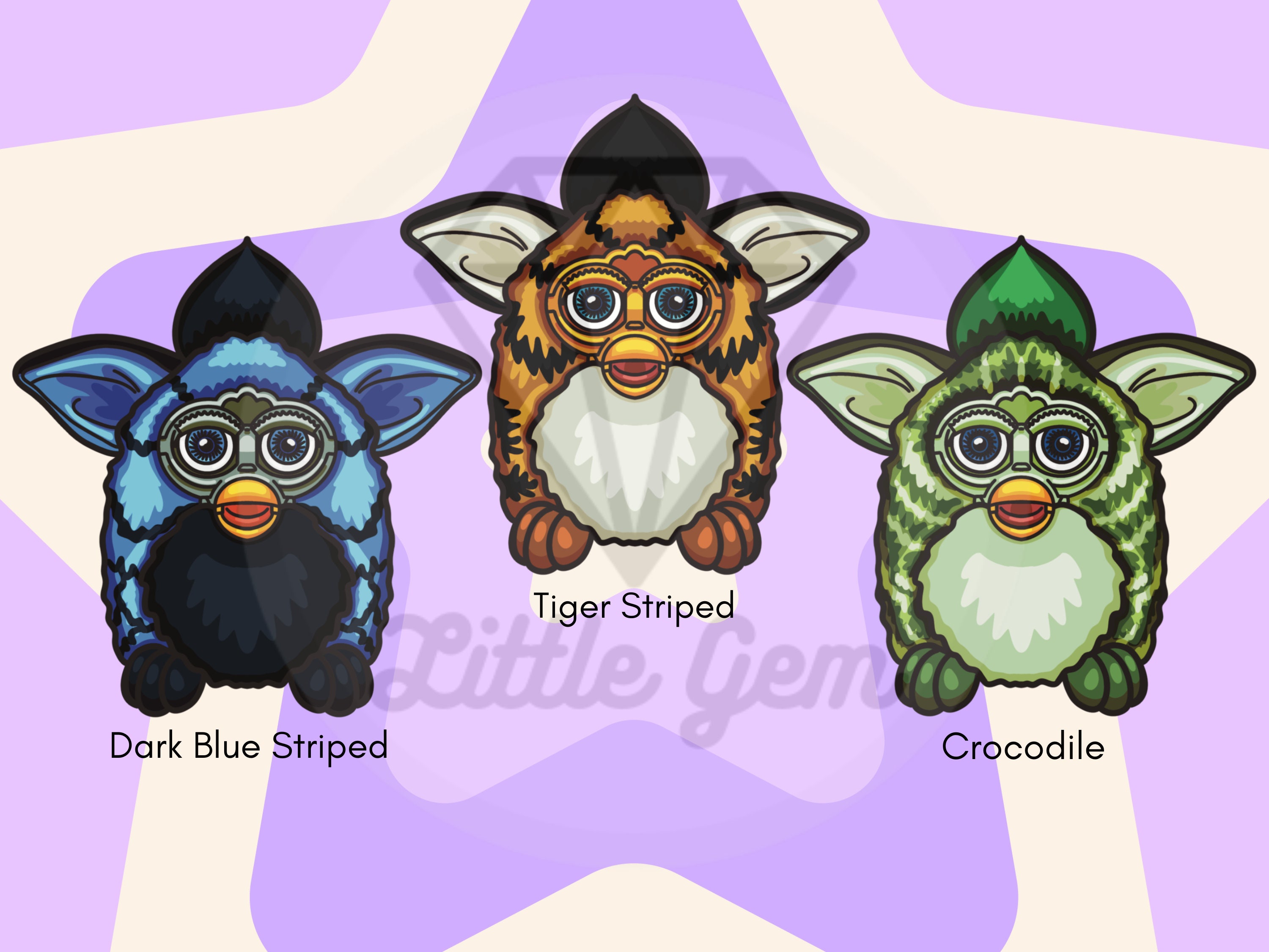 Interactive Pet - 90's Nostalgia - X6 PNG Bundle - Bonus Free Gift ...