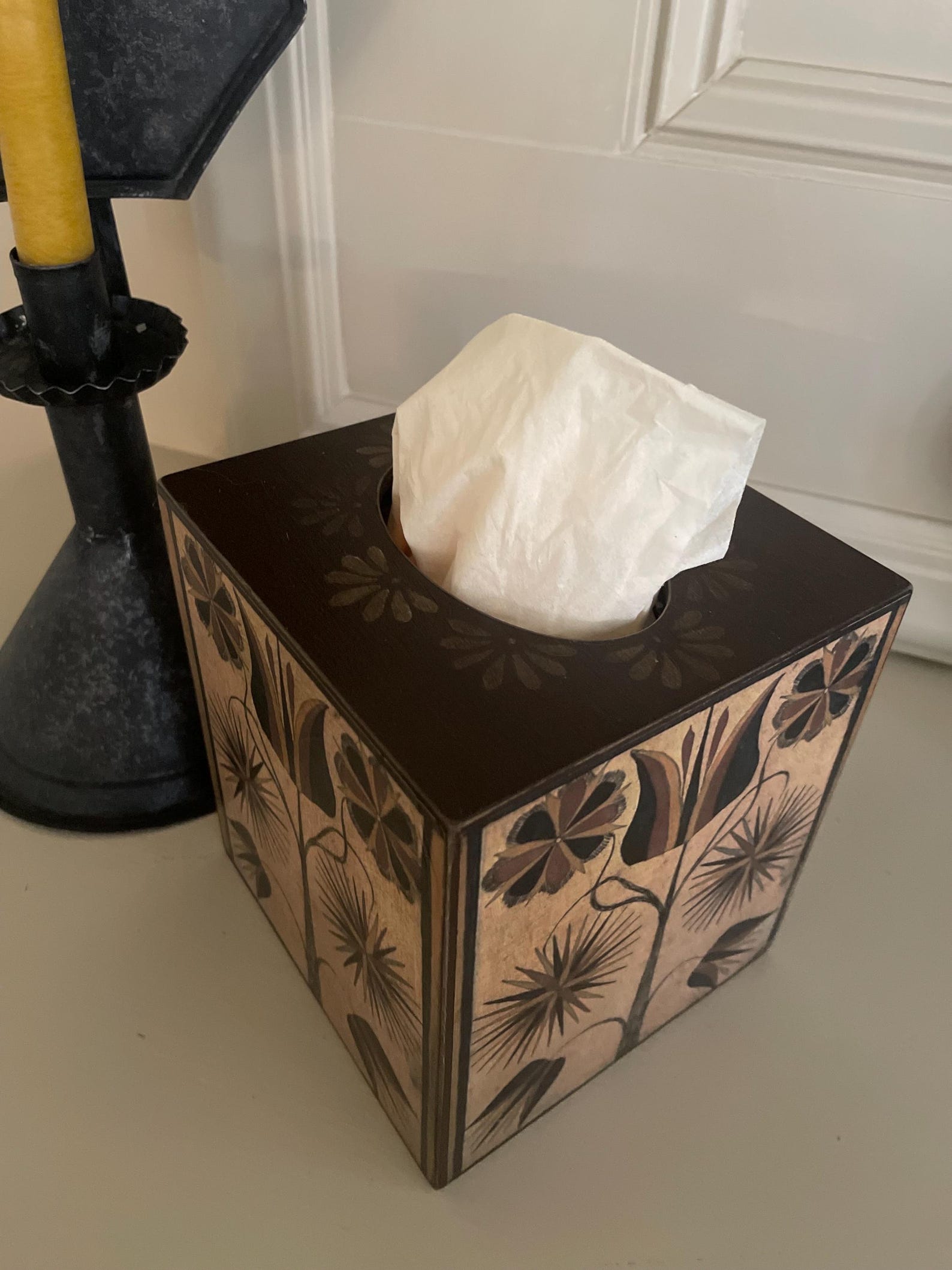Colonial, Primitive, Early American Tissue Box Cover - Etsy