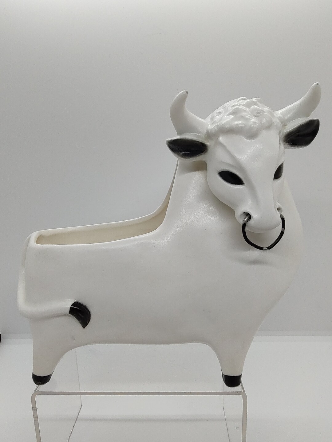 Rare Holt Howard Bull Planter - Etsy