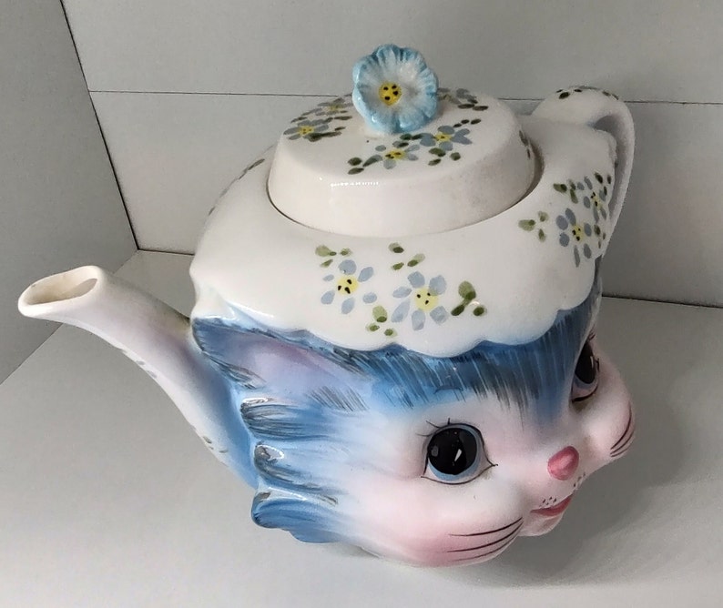 Miss Priss Vintage Lefton Teapot - Etsy