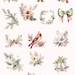 Watercolor Christmas Clipart Bundle, PNG Bundle, XMAS Collection, Cute ...