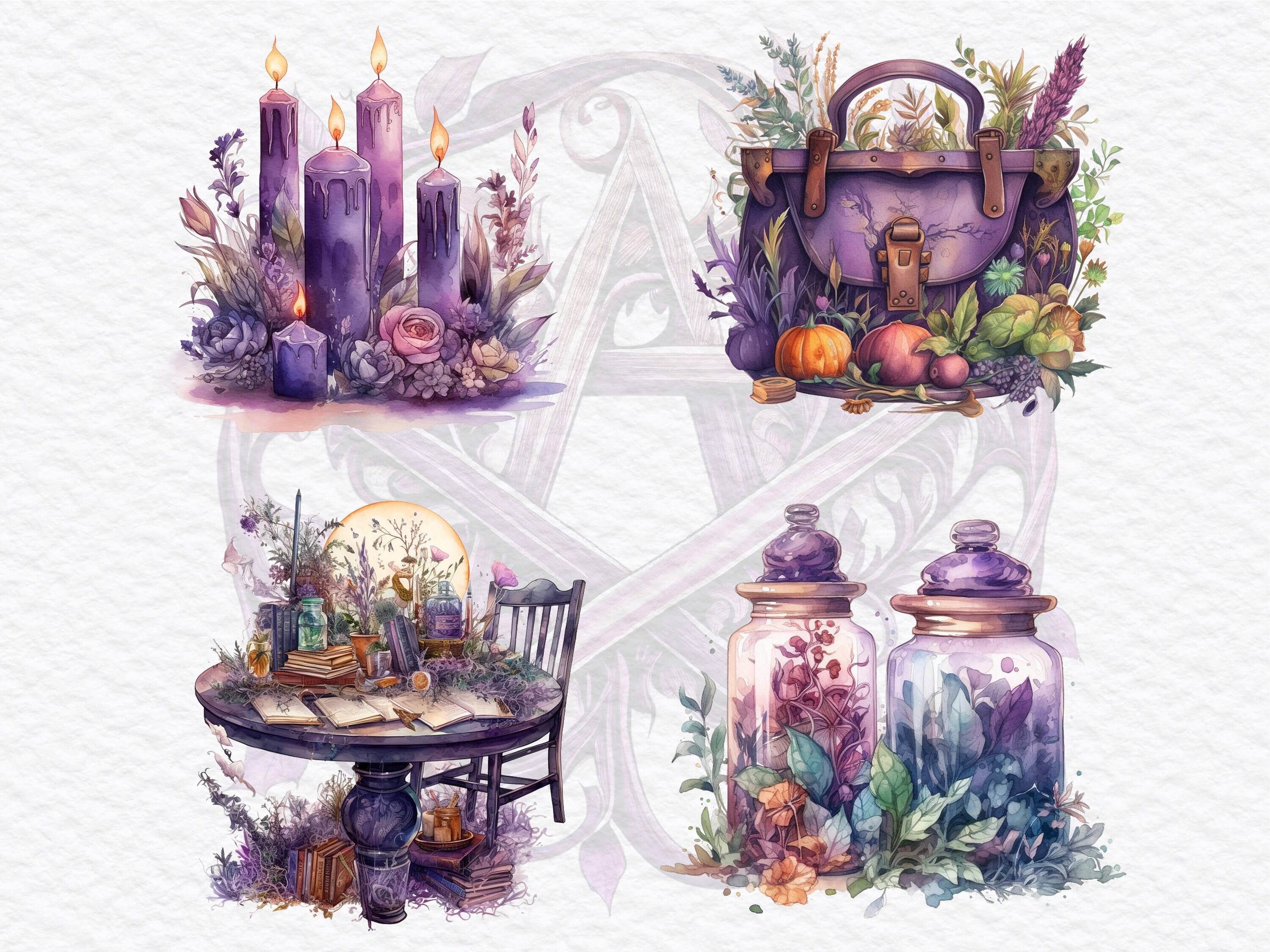 31 Dark Witch Items Clipart , Magic Witch Clipart PNG, Witches PNG ...