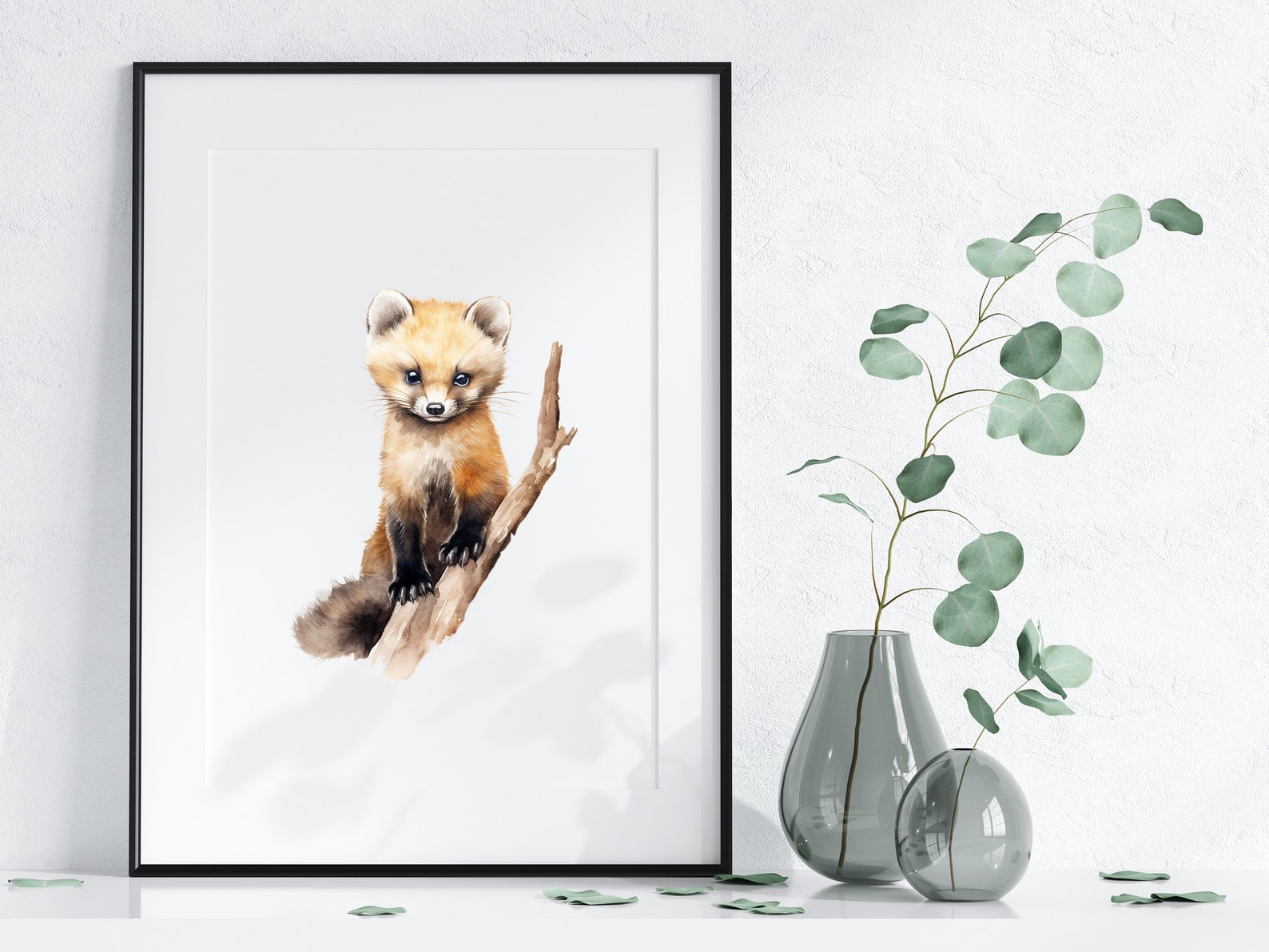 Woodland Animals Clipart Watercolor Forest Animals Png Watercolor ...