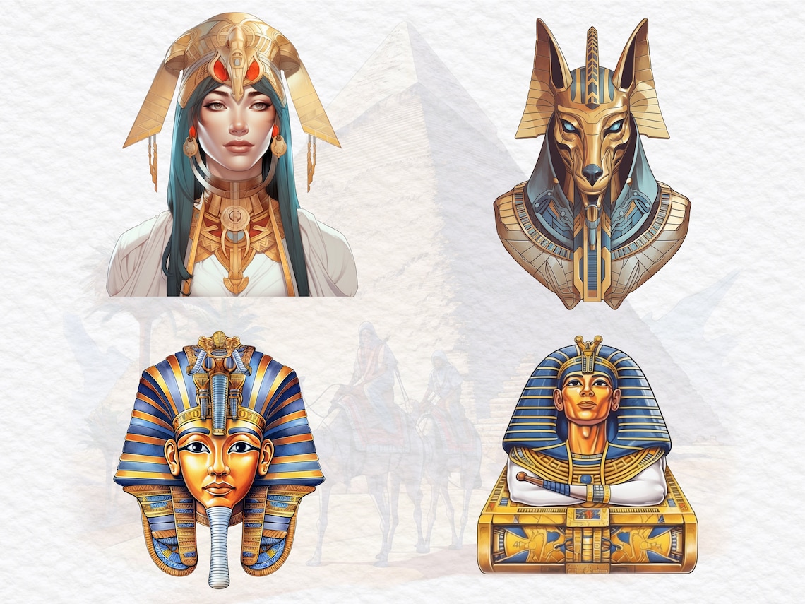 68 PNG Watercolor Ancient Fantasy Egypt Clipart, Egypt Digital Journal ...