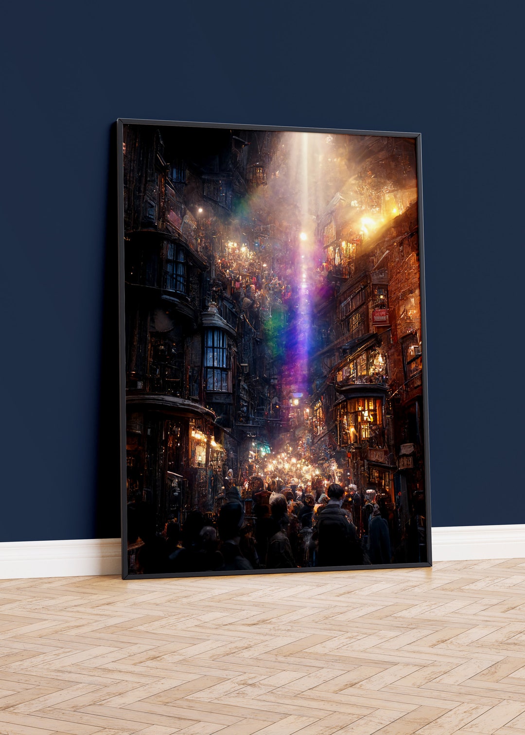 Diagon Alley Aurora Premium Matte Paper Poster Wall Art, Art Print ...