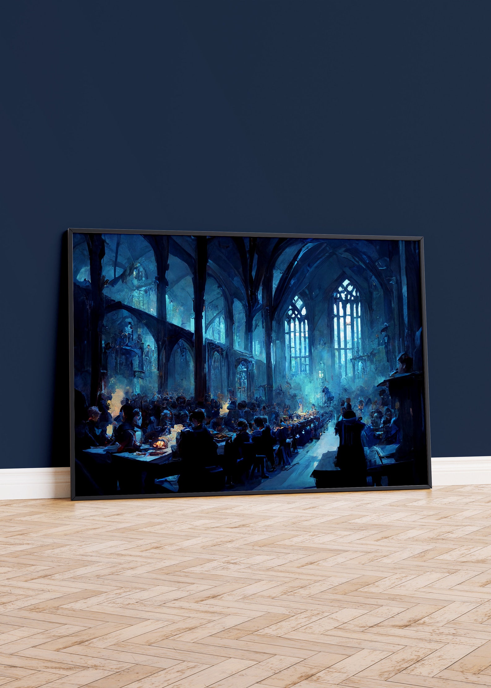 Goblet of Fire Great Hall Art Print, Premium Matte Paper Poster - Etsy